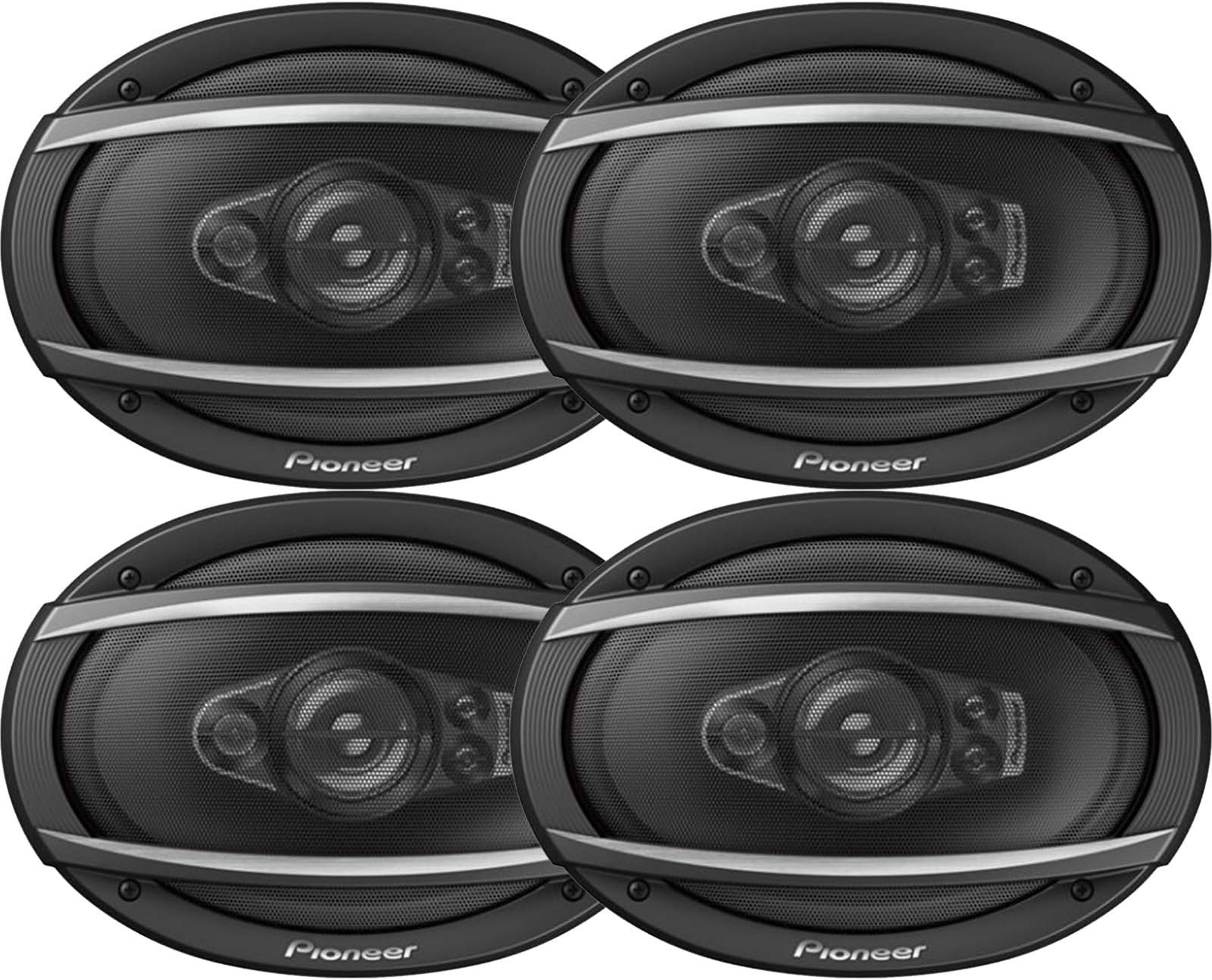 Amazon.com: Pioneer TS-900M, 6" x 9" 4-Way coaxial Speakers, 450W max Power / 90W RMS per ...