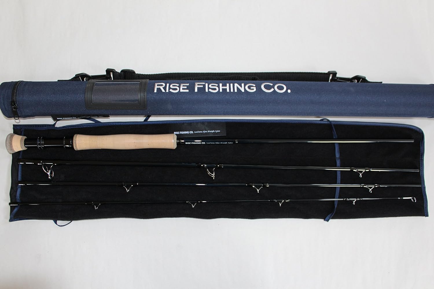 Amazon.com : Rise Fishing Co. Level Series 10wt Saltwater Fly Rod ...