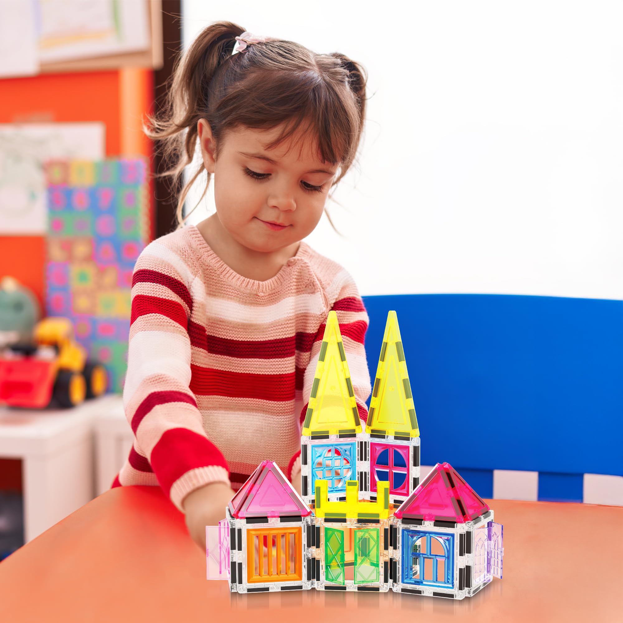 Snapklik.com : PicassoTiles Magnetic Toys Panda & Monkey Parents Set ...