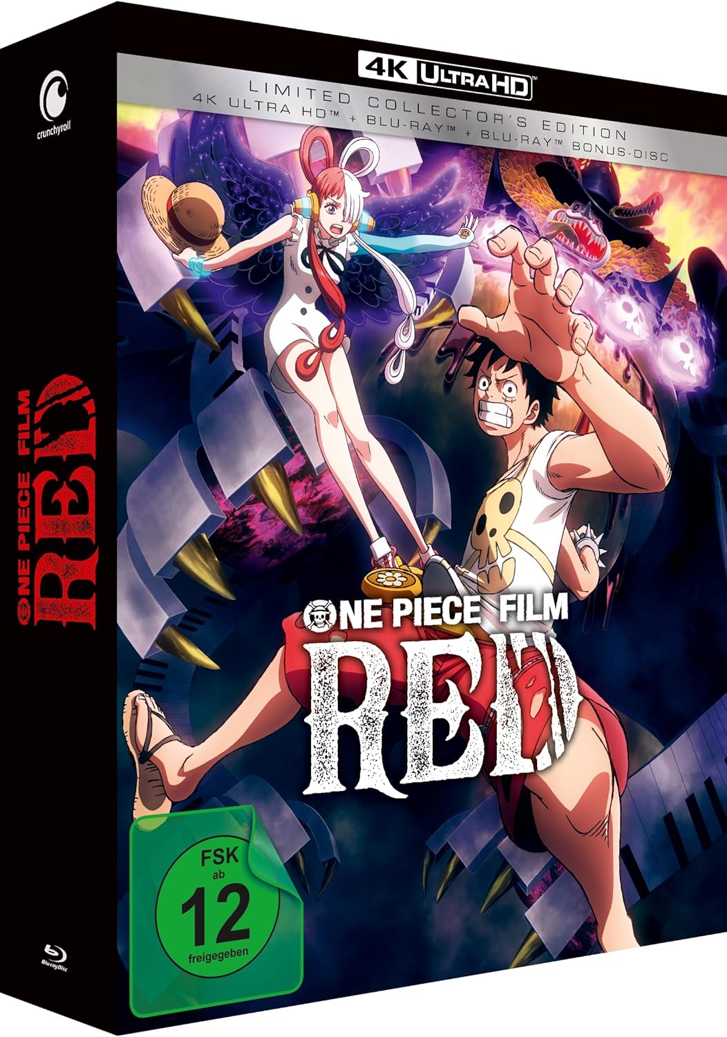 One Piece: Red - 14. Film - 4K Ultra HD + BD Collectors Edition (3 Disc): Amazon.co.uk ...