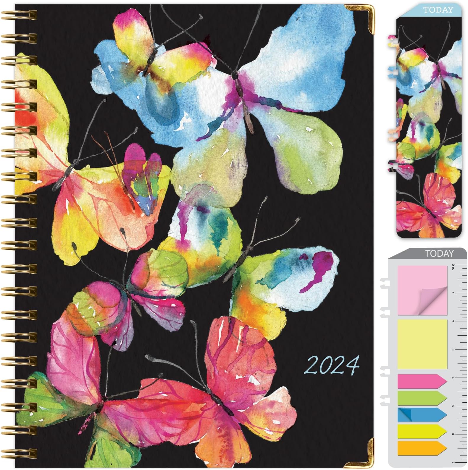 Amazon.com : HARDCOVER 2024 Planner: (November 2023 Through December ...