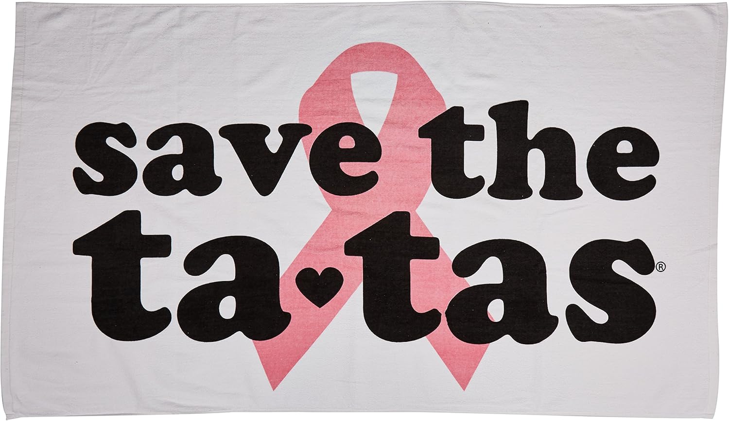 Amazon.com: Save the Tatas Beach Towel : Home & Kitchen