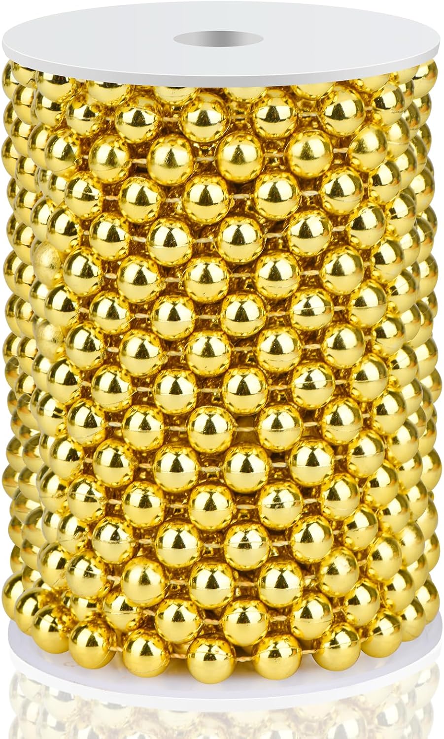 Amazon.com: ZJJZGYXINTAI Craft String Pearls 10MM Pearl Bead, 33Feet ...