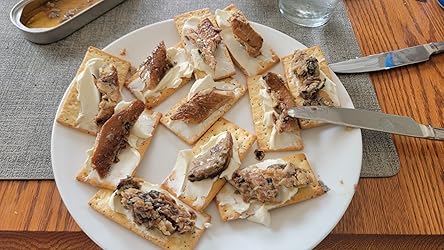 Brunswick Sardine Fillets Seafood Snacks Golden Smoked 92g, 18 Count ...