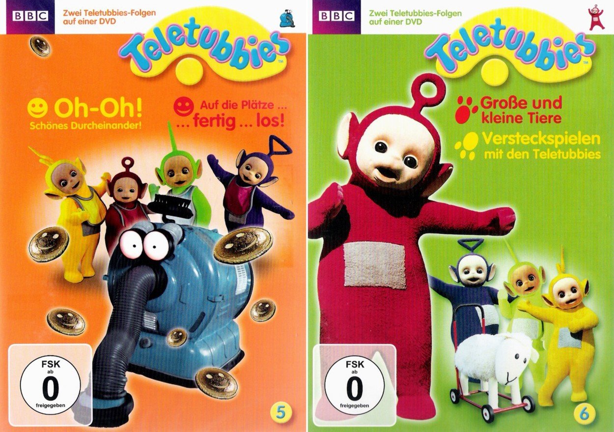 Teletubbies - Volume 5 + 6 Collection (2-DVD): Amazon.de: DVD & Blu-ray