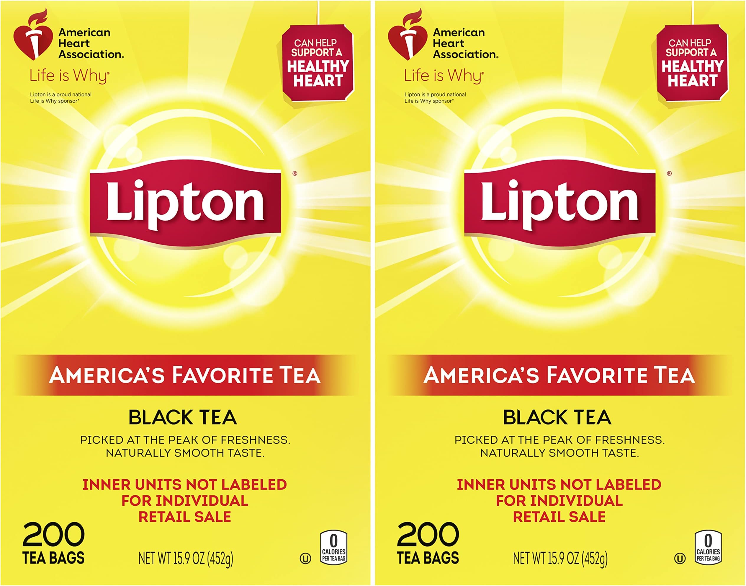 Amazon.com : Lipton Unsweetened Iced Tea, Mix, 30 qt (3 Ounce, Pack of ...
