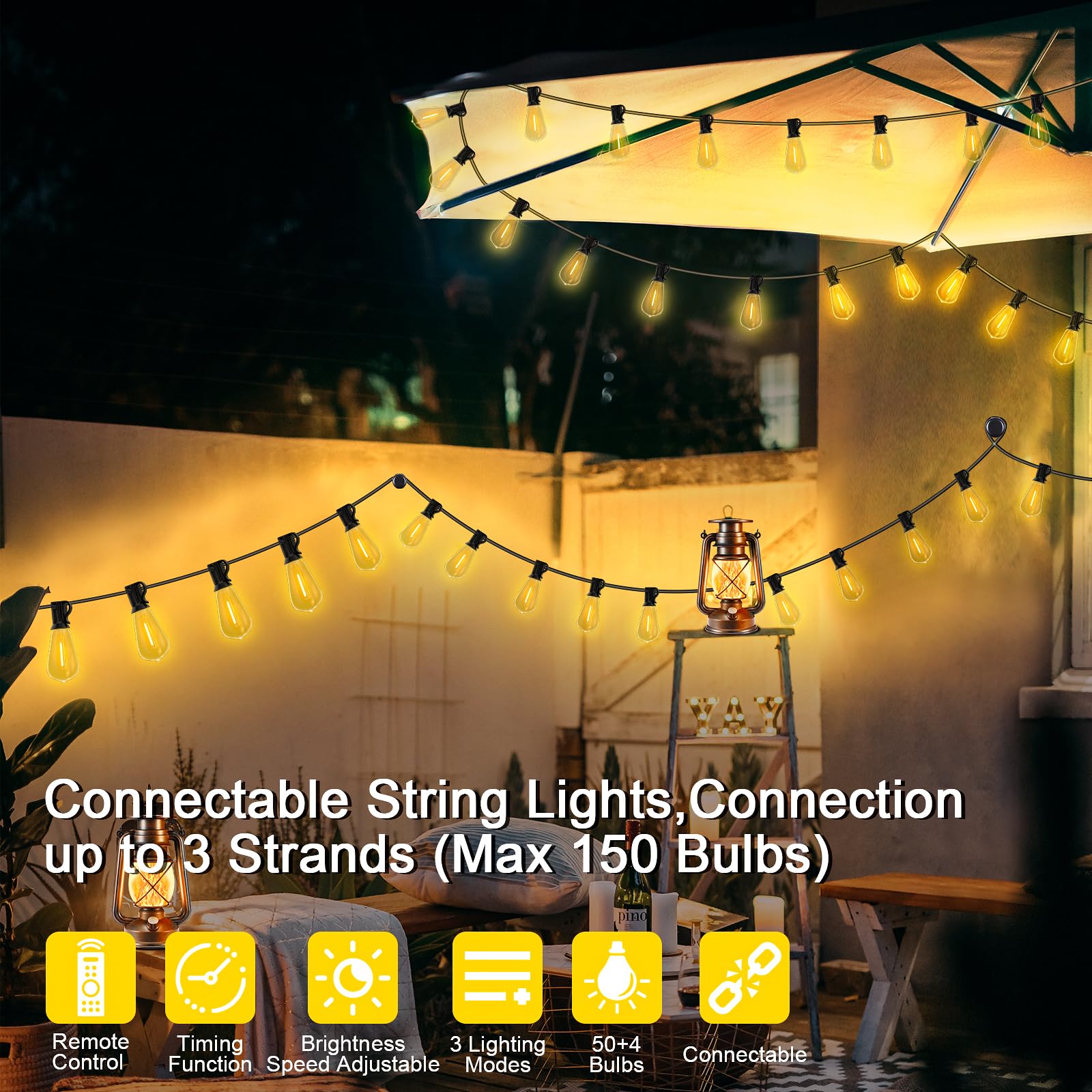 Costco Outdoor Christmas String Lights Govee Permanent Outdoor Lights