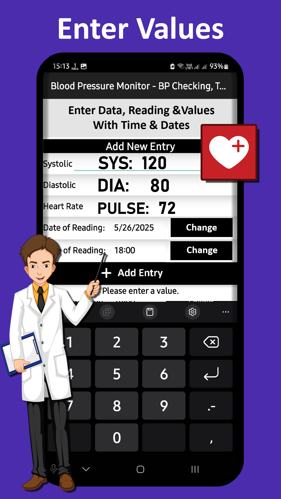 Blood Pressure Tracker: BP Monitor & Health Log - App on Amazon Appstore