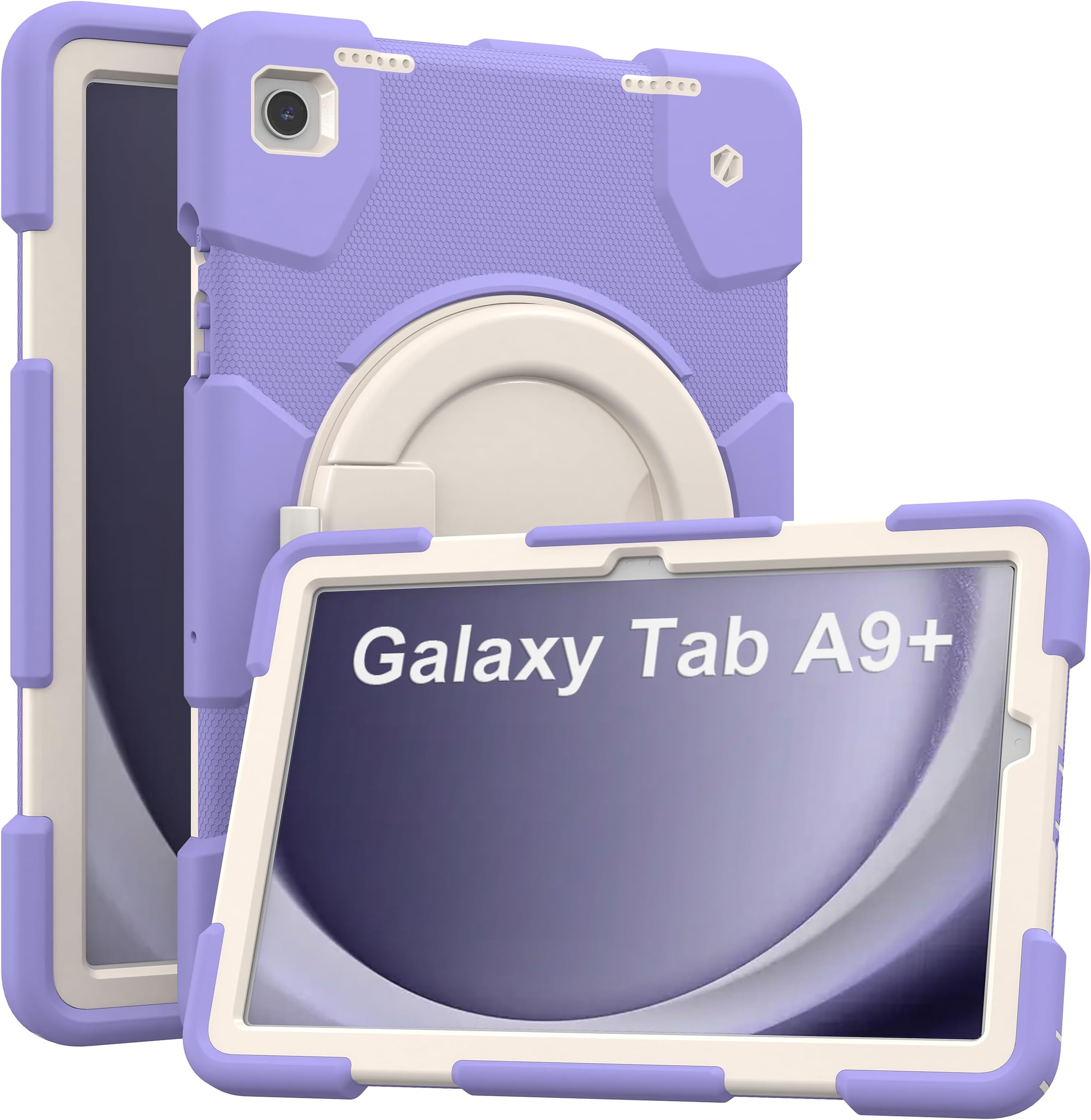Amazon.com: Andnary Case for Samsung Galaxy Tab A9+, Heavy Duty ...