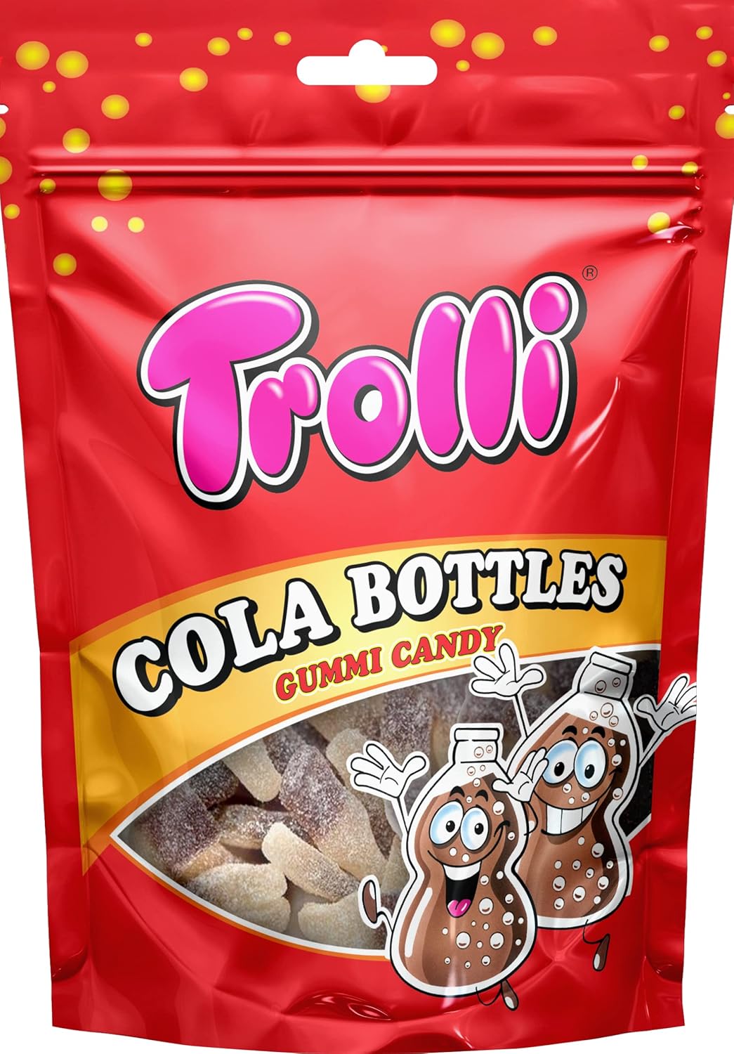 Trolli cola gummy candy pouch, 100g - pack of 1 : Buy Online at Best ...
