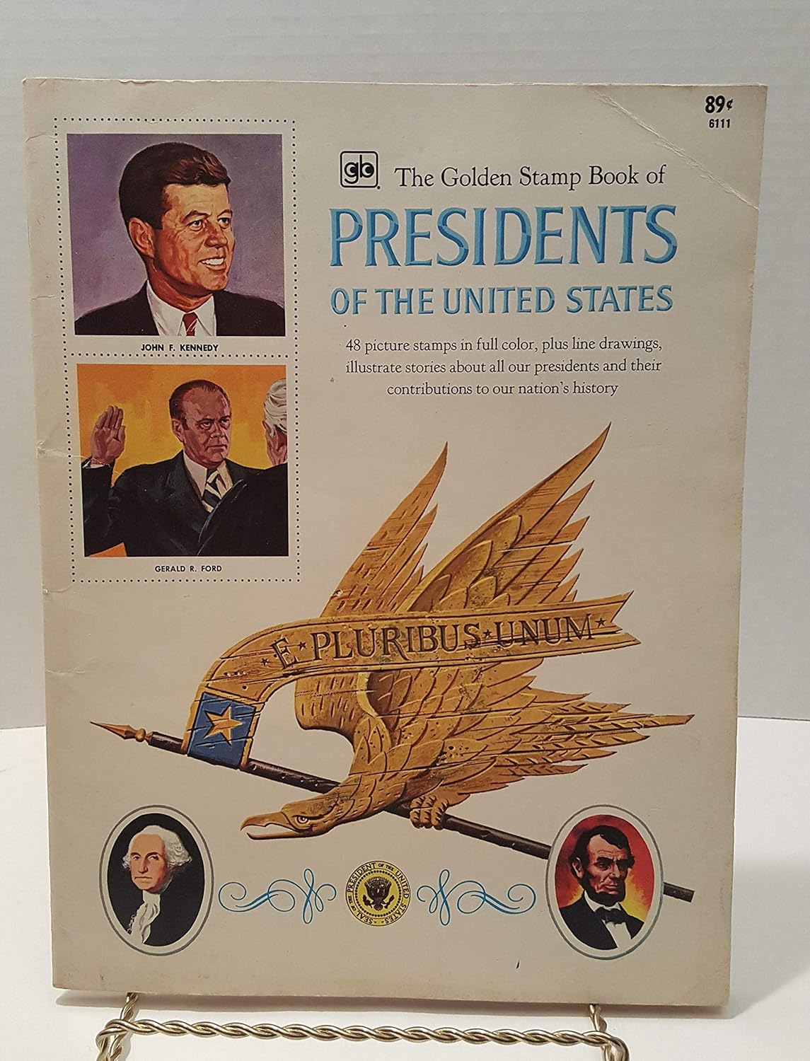 The Golden Stamp Book of Presidents of The United States: Golden Stamp ...