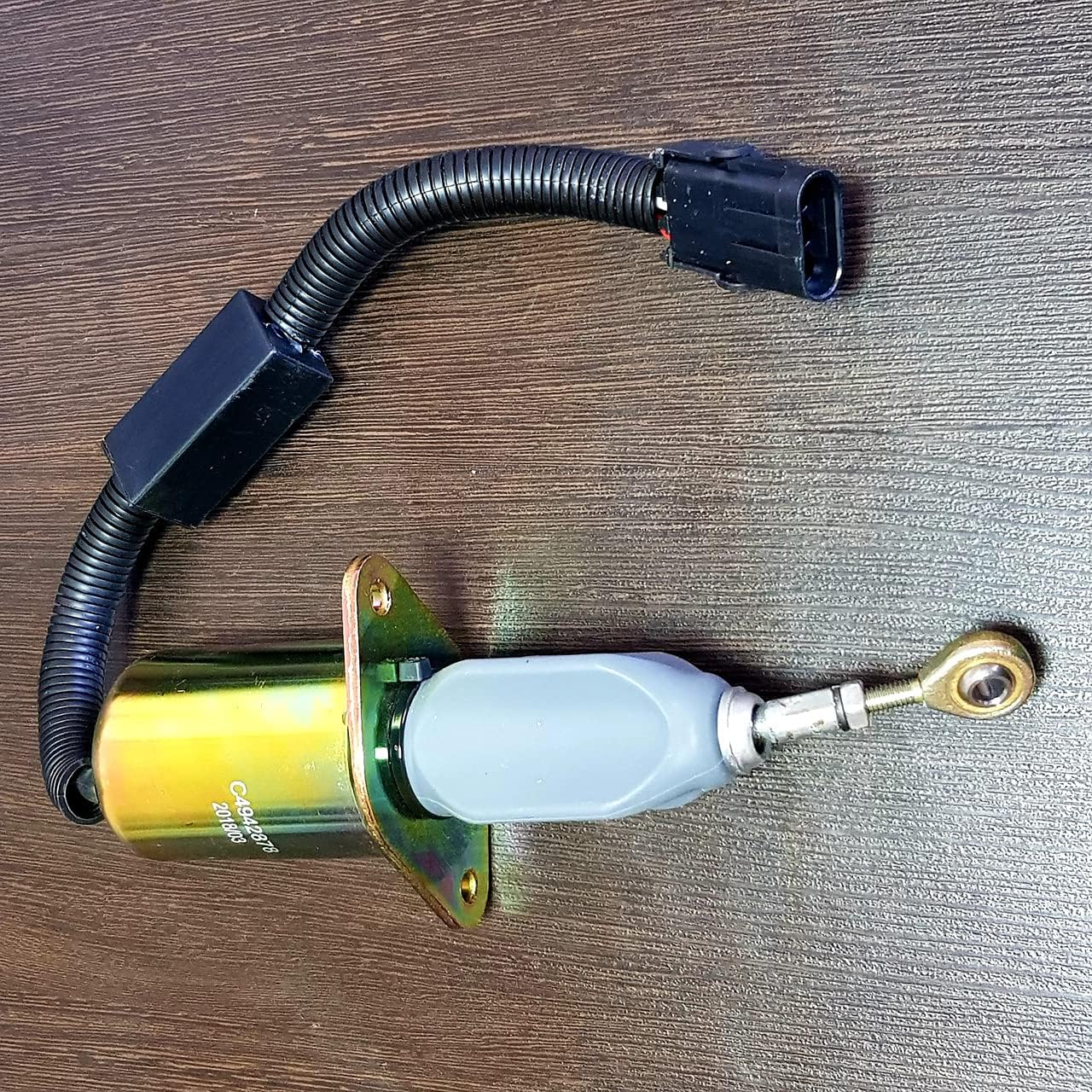 Amazon | 1 個 エンジンストップソレノイド 24V 4942878 3415706 5365993 Compatible with ...