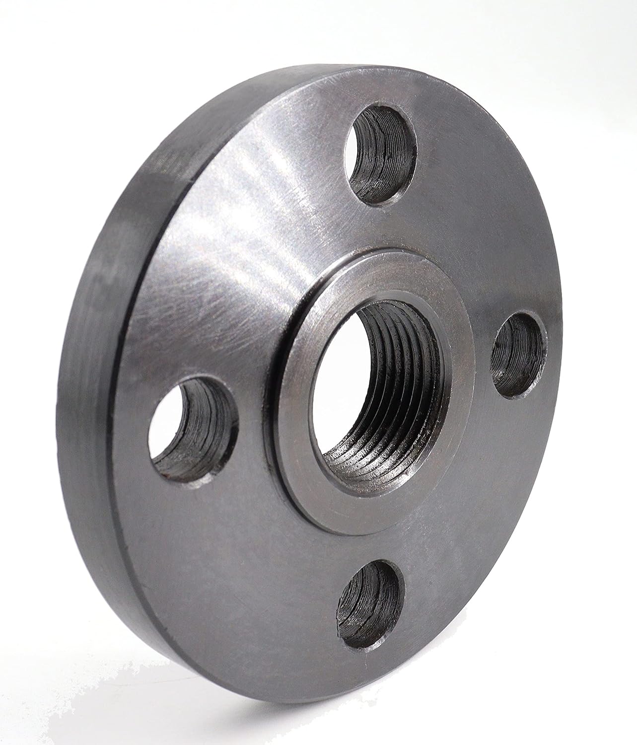 Amazon.com: 1 1/2" inch Carbon Steel Raised Face Class #150 Threaded Flange : Industrial ...