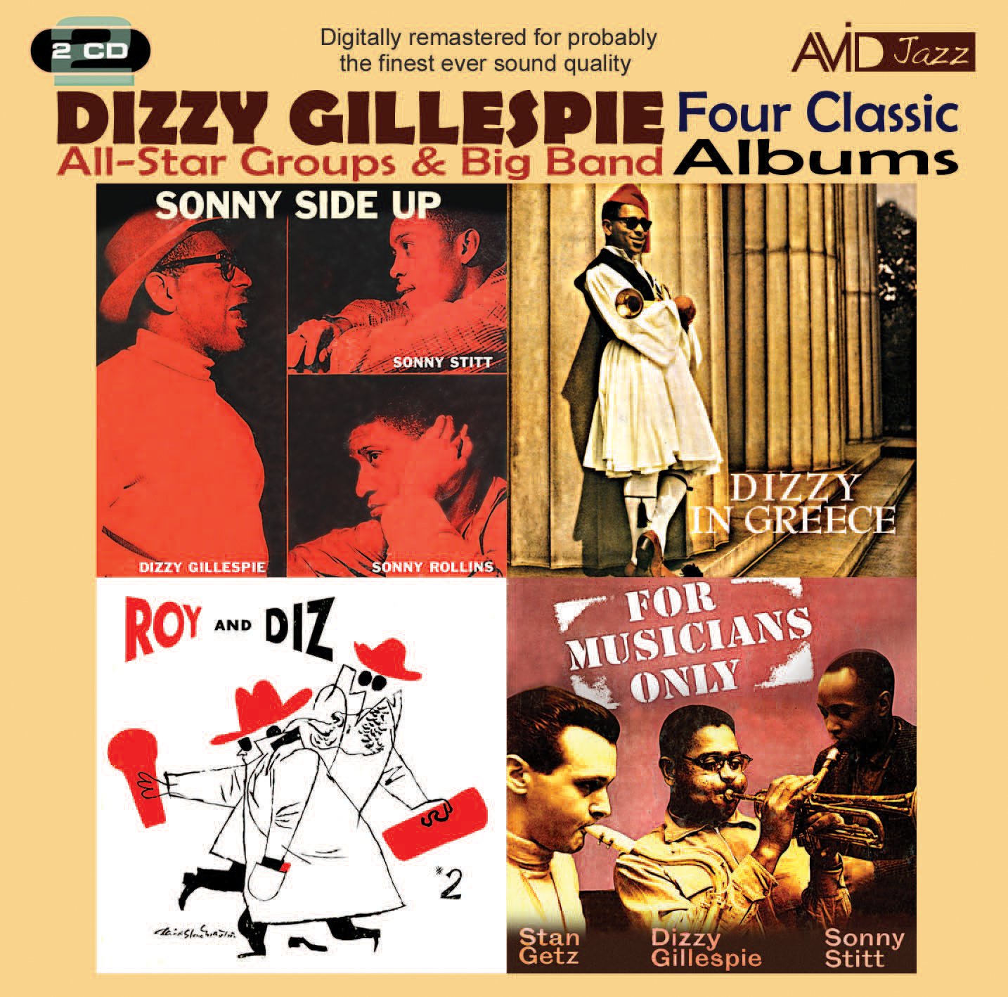 GILLESPIE,DIZZY - Vol. 2-Four Classic Albums - Amazon.com Music
