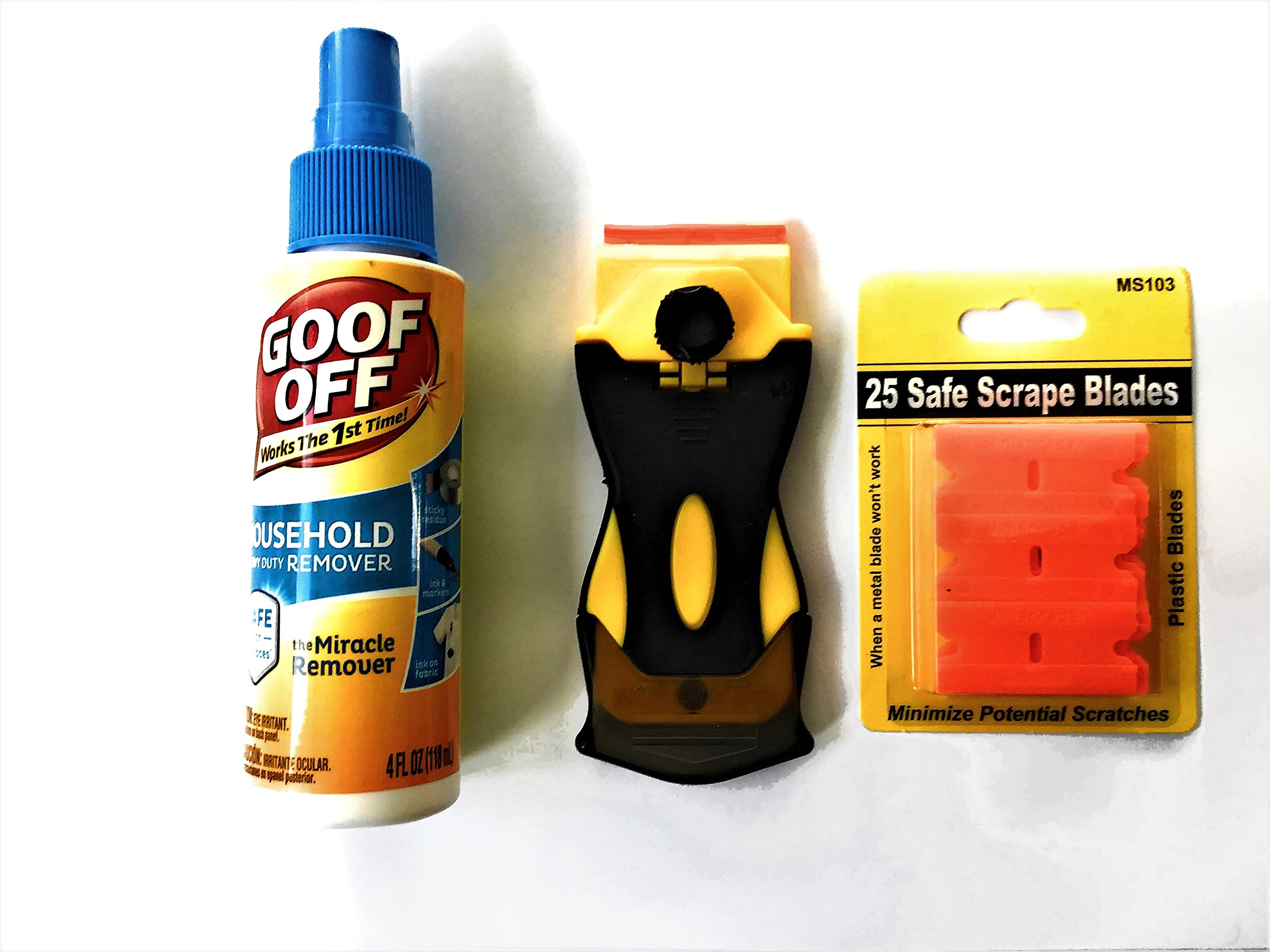 Buy Pro Scraper Kit with Household Heavy Duty Remover, for Spots ...