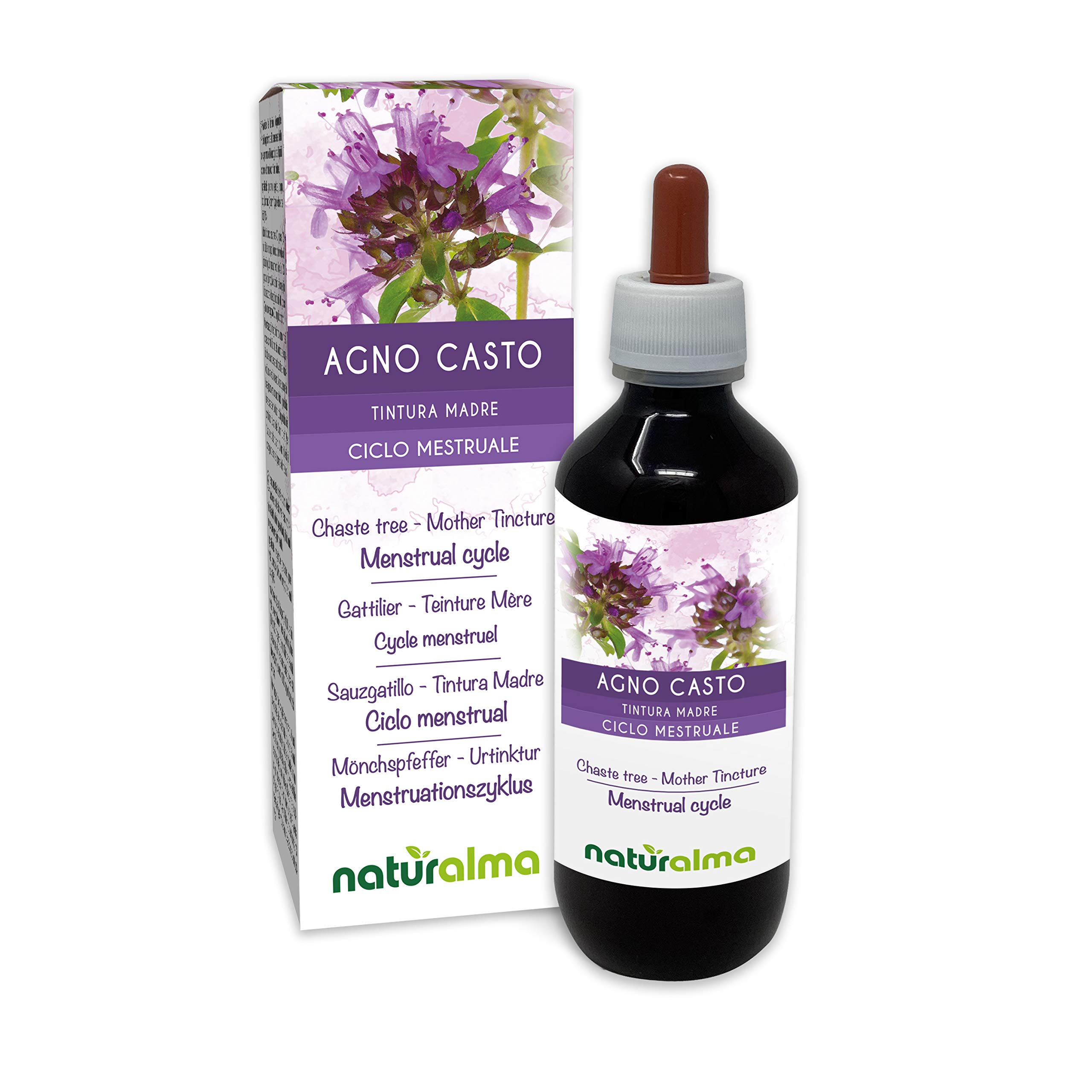 Chaste Tree (Vitex Agnus-castus) Fruits Alcohol-Free Mother Tincture ...