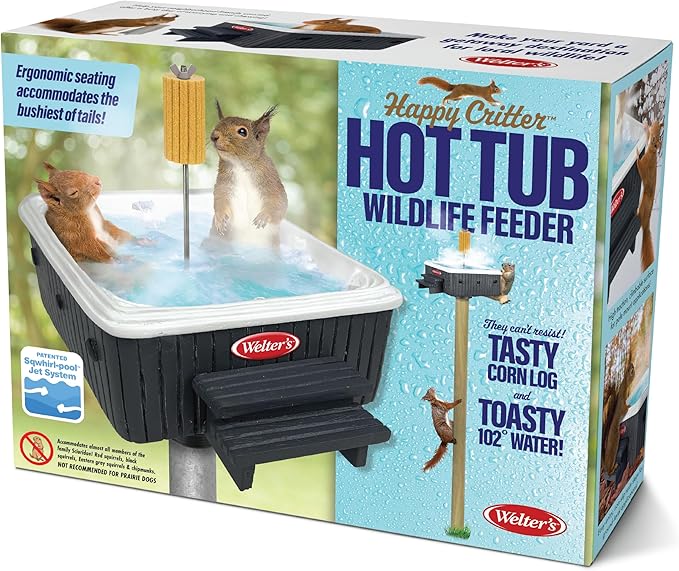 Amazon.com: Prank-O Squirrel Hot Tub – Funniest Prank Gift Box ...