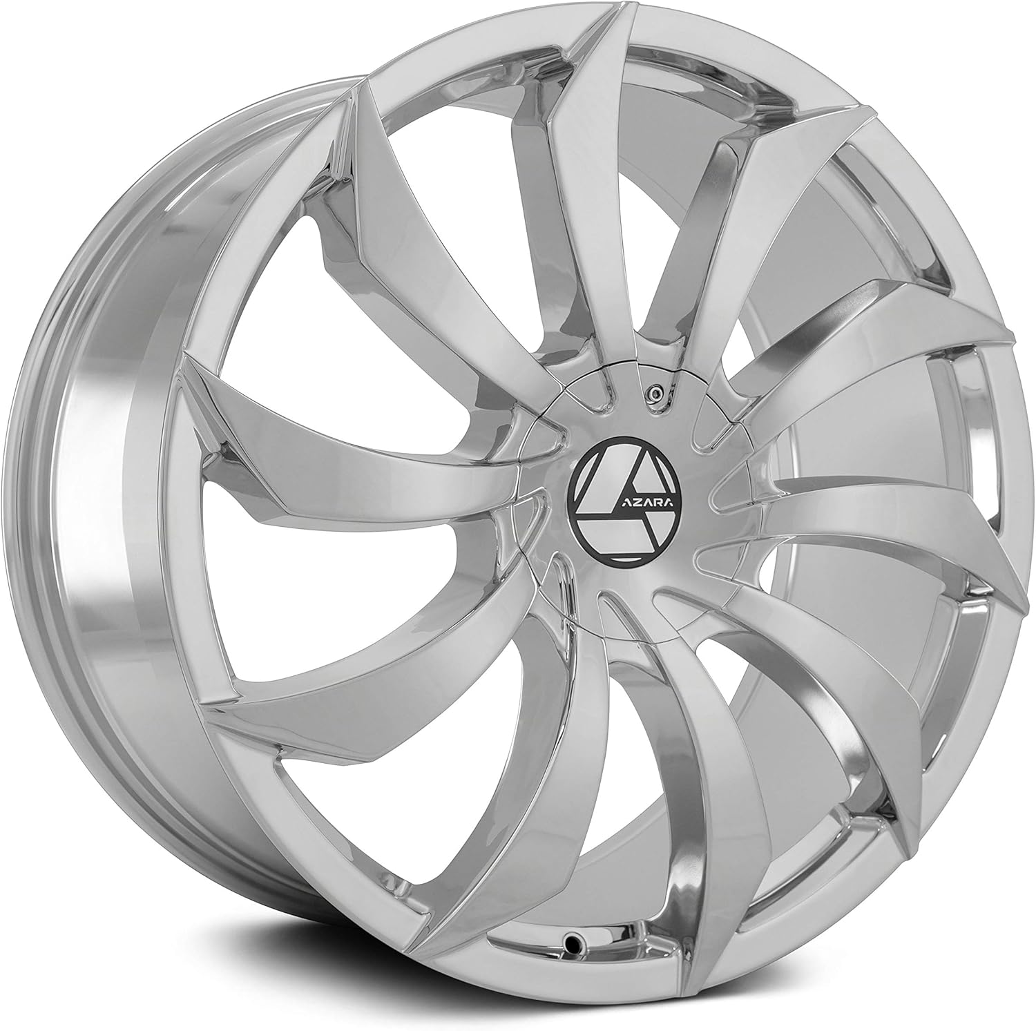 Amazon.com: AZARA AZA-507 Chrome Wheels (22x9.5" 5x115 5x120 15 74.1)