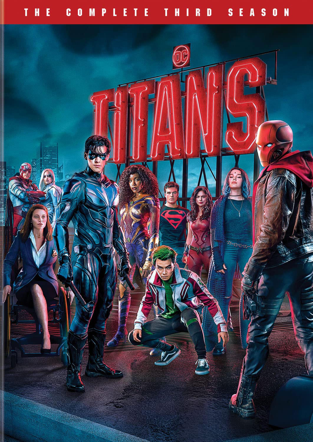 Amazon.com: Titans: The Complete Third Season (DVD) : Brenton Thwaites ...
