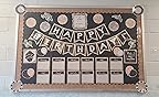 Amazon.com: 69 Pieces Happy Birthday Bulletin Board Set Greenery ...