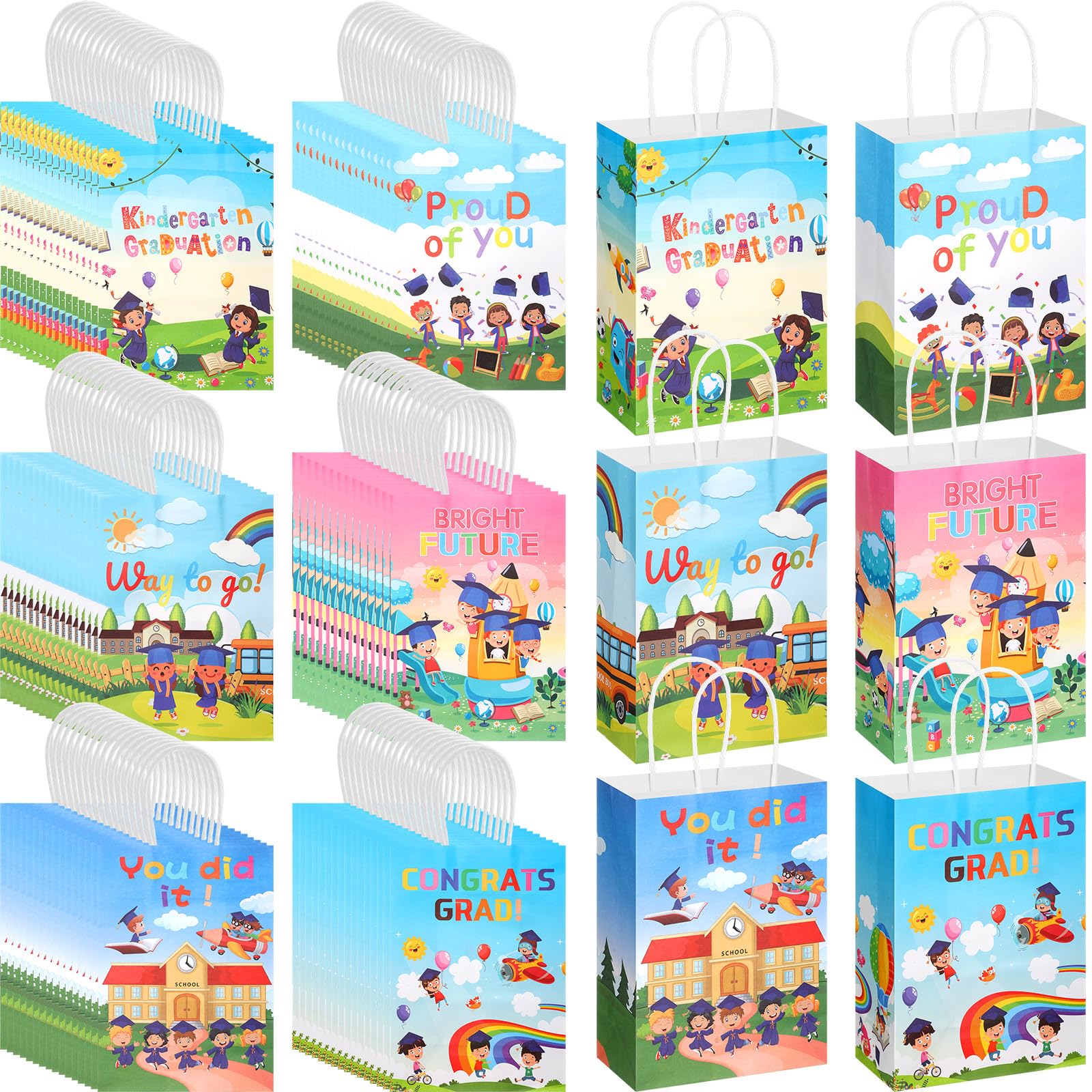 Amazon.com: Chivertion Kindergarten Graduation Gift Bag for Kid Cute ...