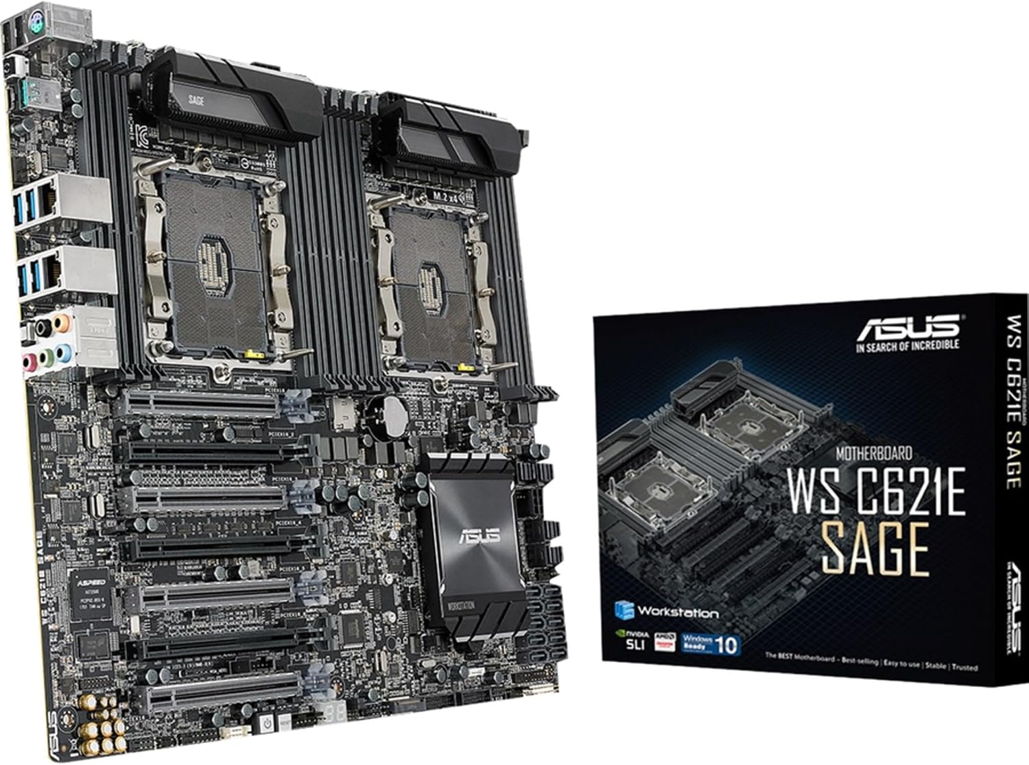 ASUS WS C621E Sage Extreme Power Xeon Workstation الكويت | Ubuy