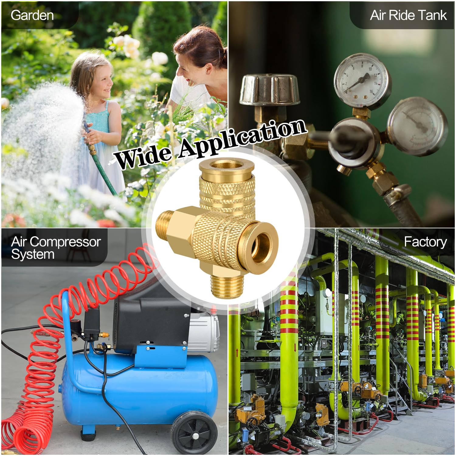 Snapklik.com : Air Coupler And Plug Kit, 10pcs Air Coupler And Plug Kit ...