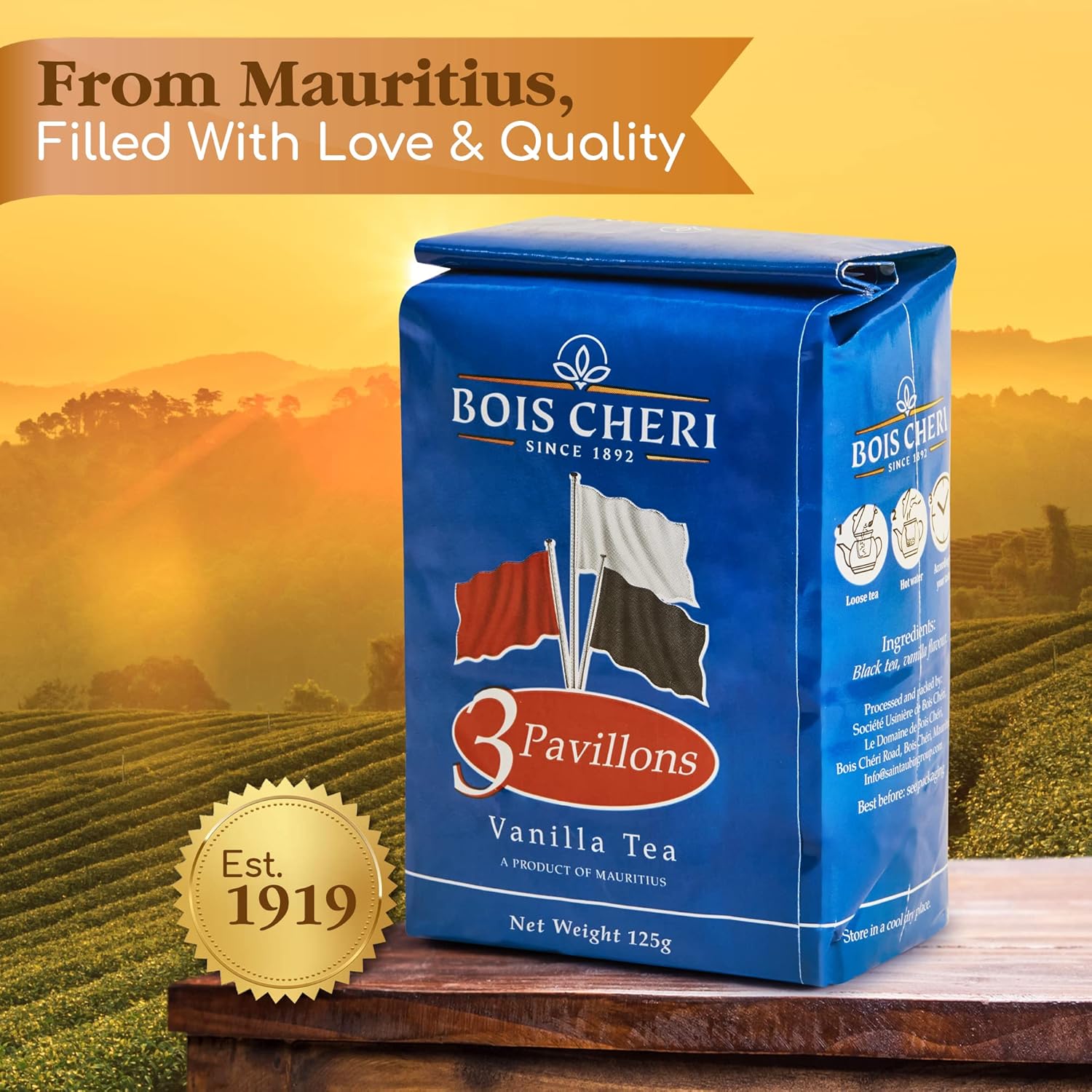 Premium Organic Mauritian Black Vanilla Loose Leaf Maroc | Ubuy