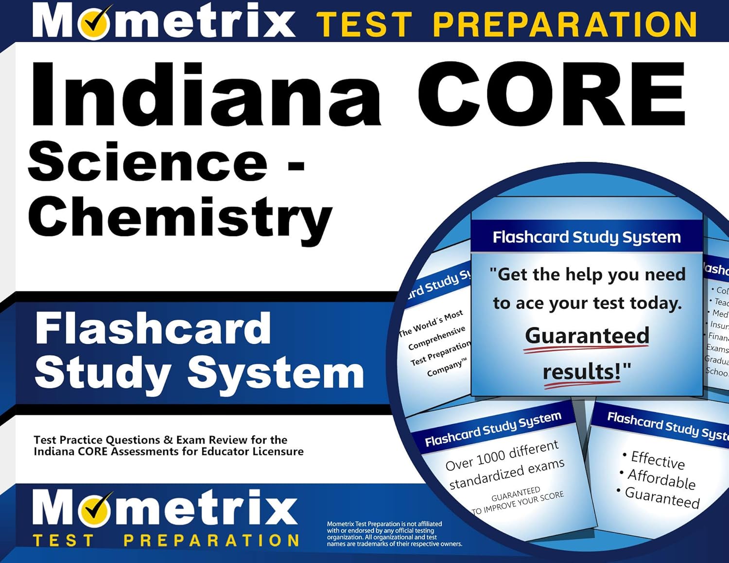 Indiana CORE Science - Chemistry Flashcard Study System: Indiana CORE ...
