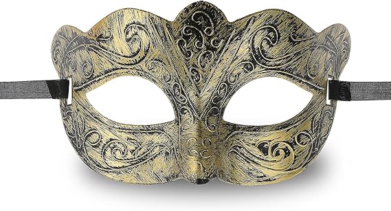 Sibba Maskerade Maske für Halloween Männer Gesichtsmaske Kostümball ...