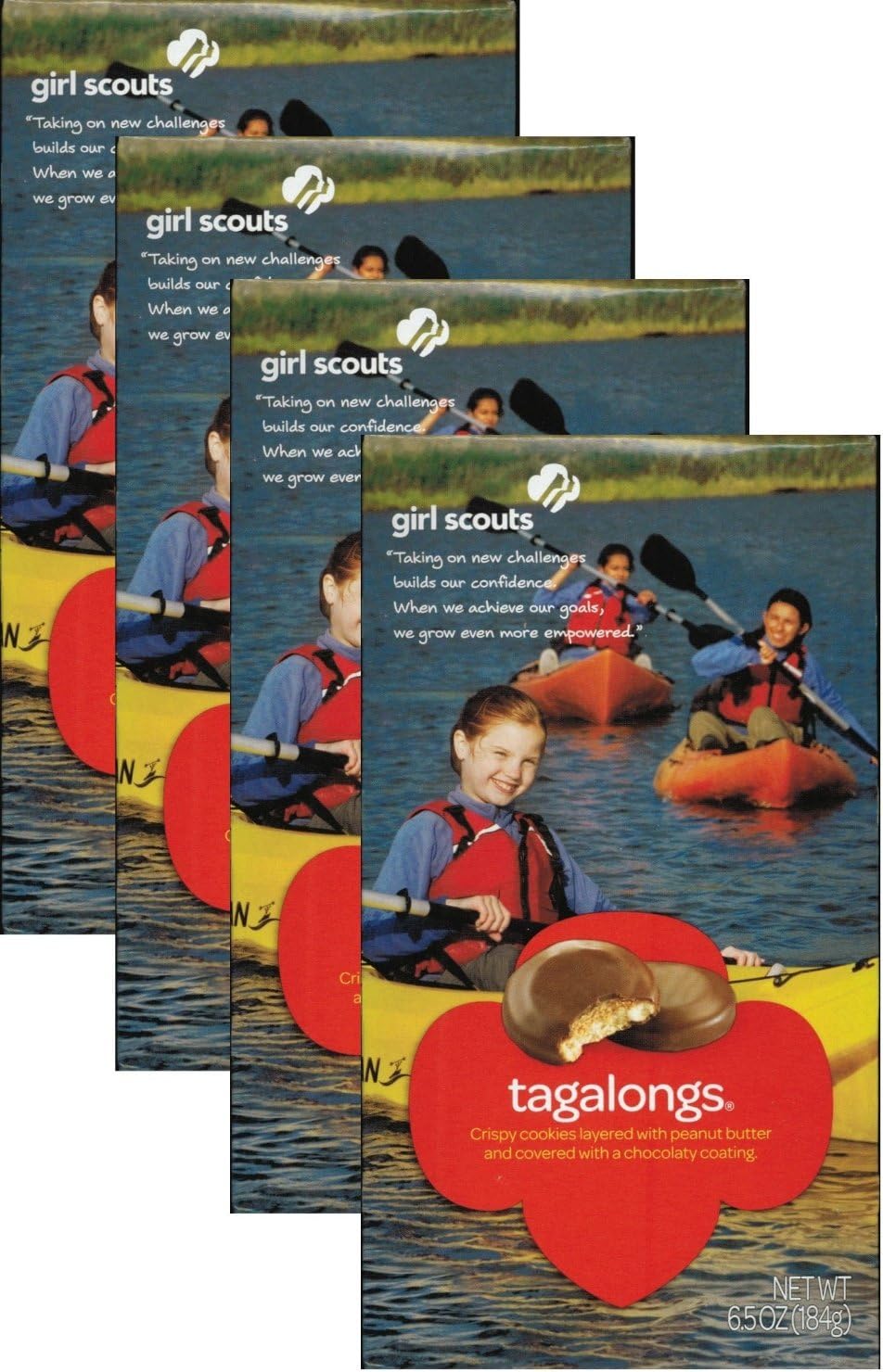 Amazon.com: Girl Scouts Cookies, Adventurefuls, 16 cookies per box (4 ...