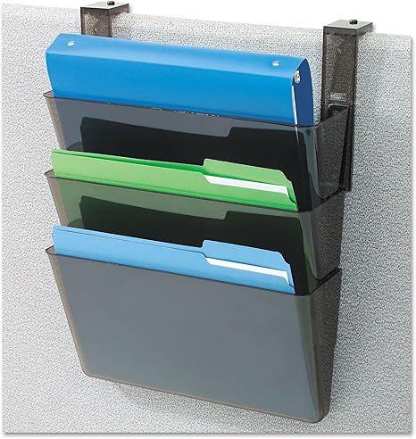 Amazon.com : deflecto DocuPocket Stackable Three-Pocket Partition Wall ...