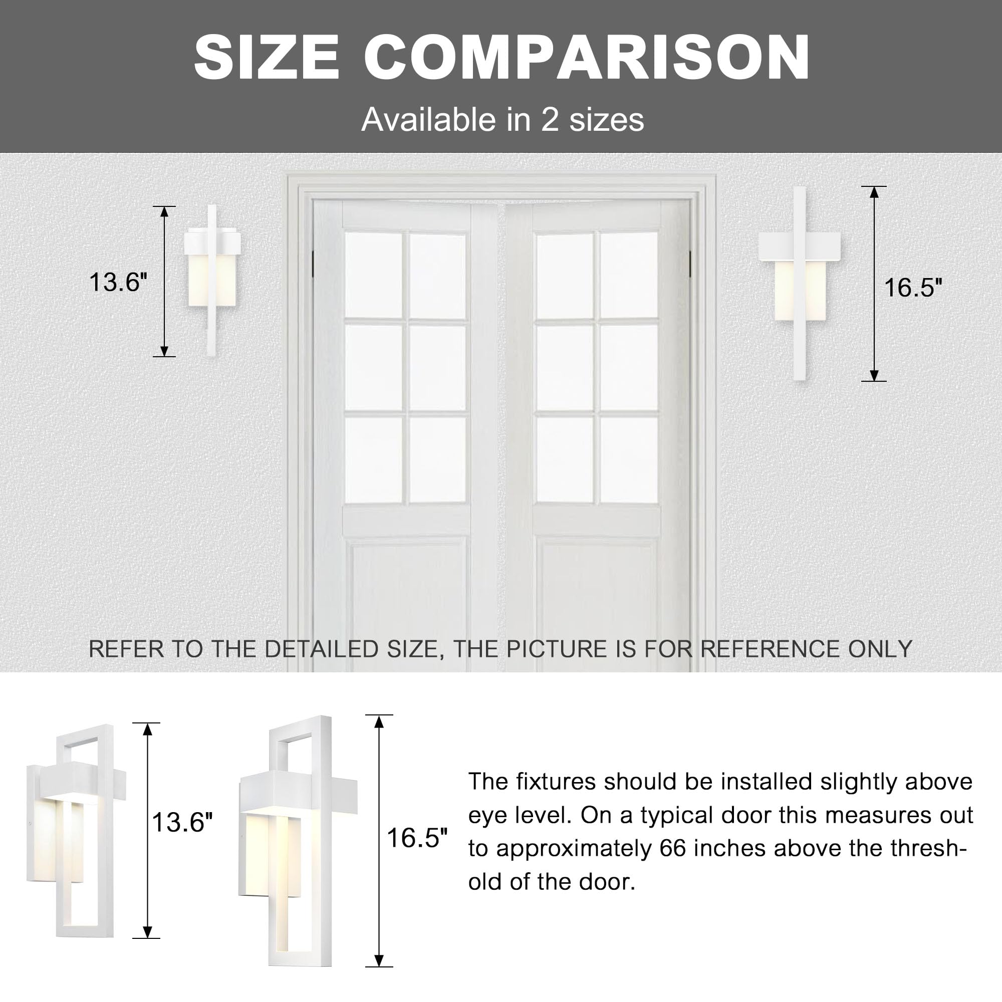 Exterior Wall Sconce Mounting Height Outdoor Wall Sconce Height Guide: