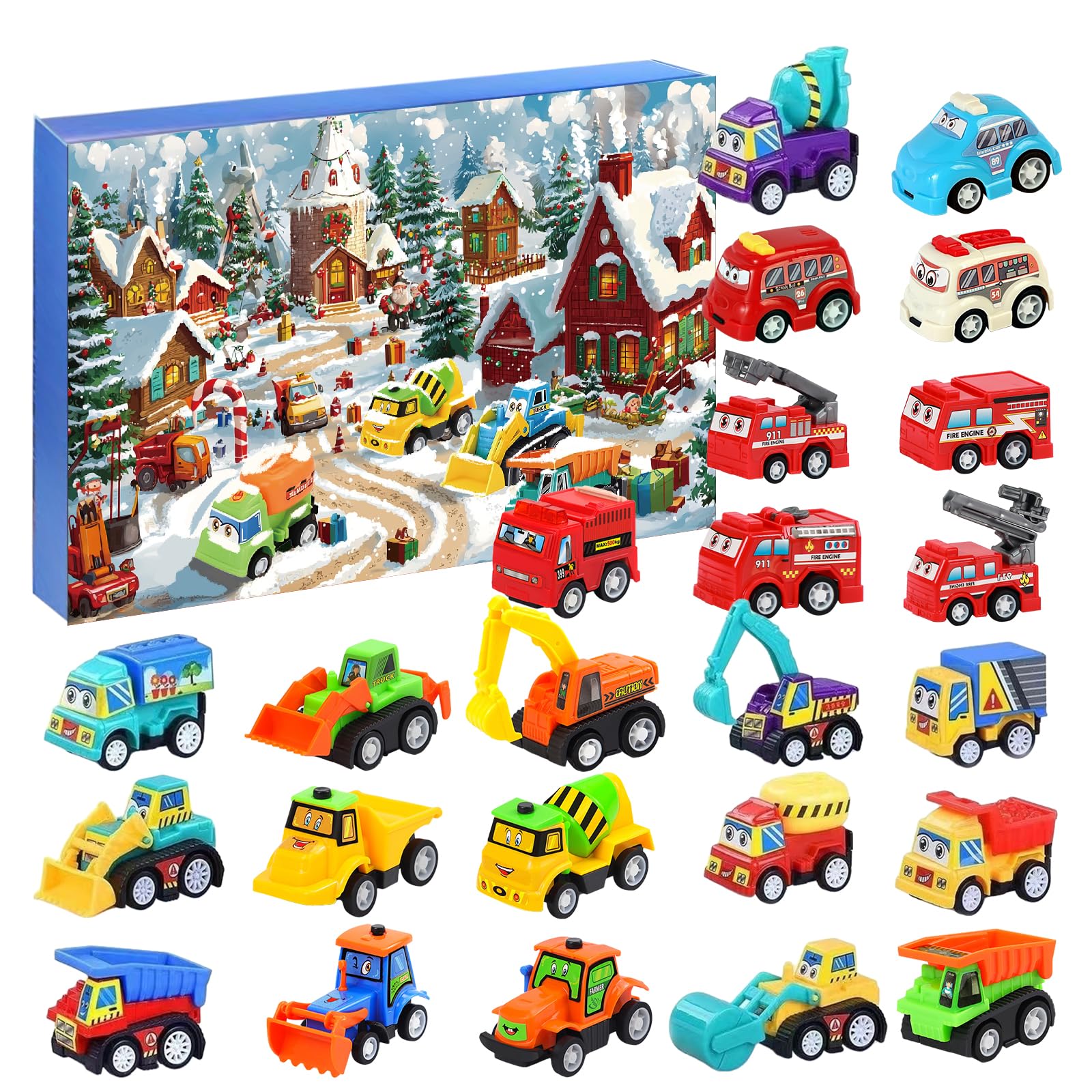 Calendrier de L'avent Voiture, Calendrier de L'avent 2024 Enfant ...