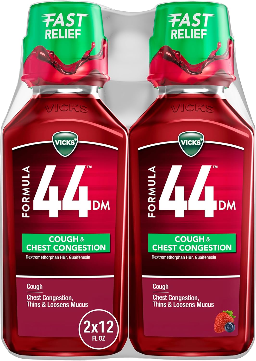 Amazon.com: Vicks Formula 44 DM Cough & Congestion Liquid, Over-The ...