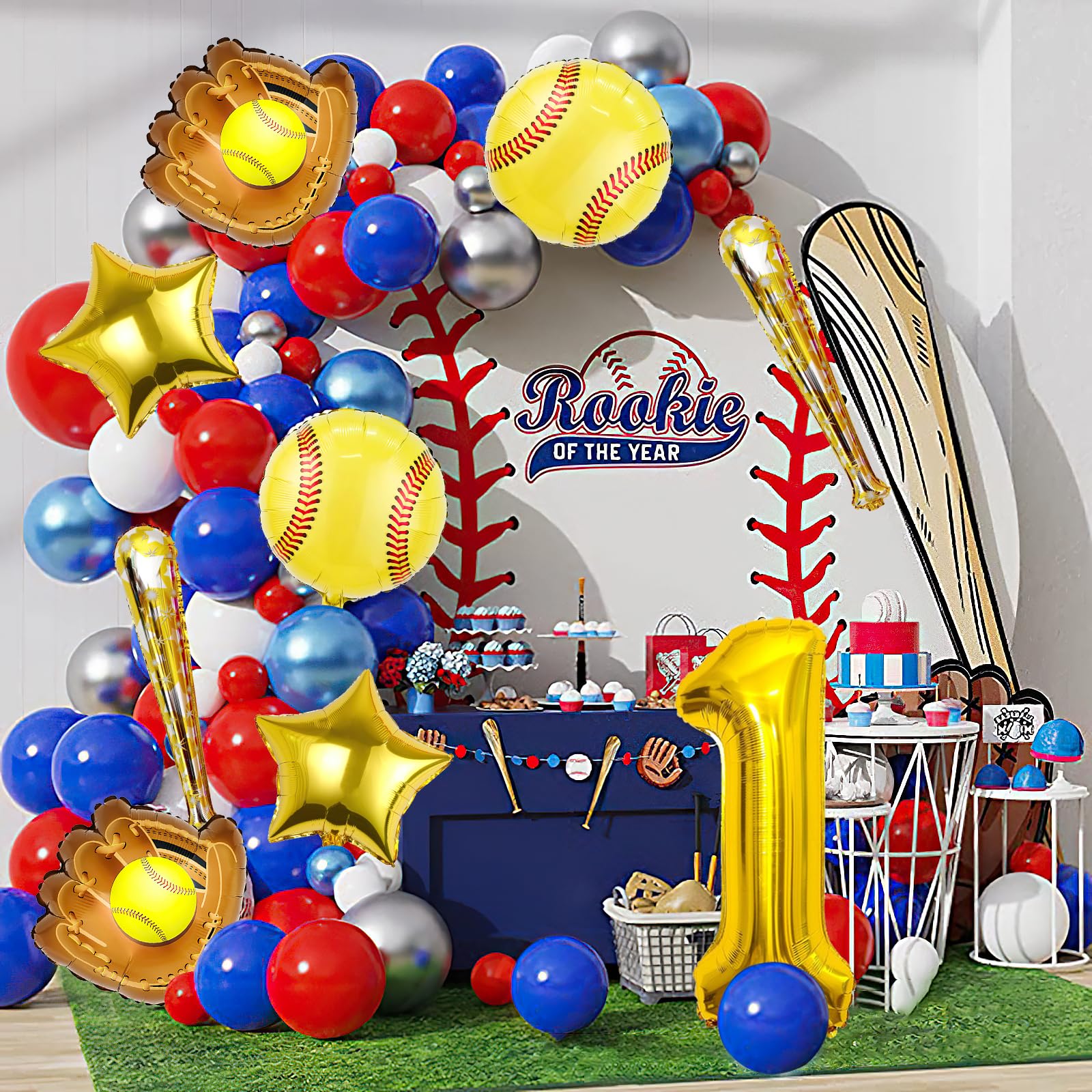 Softball Balloons