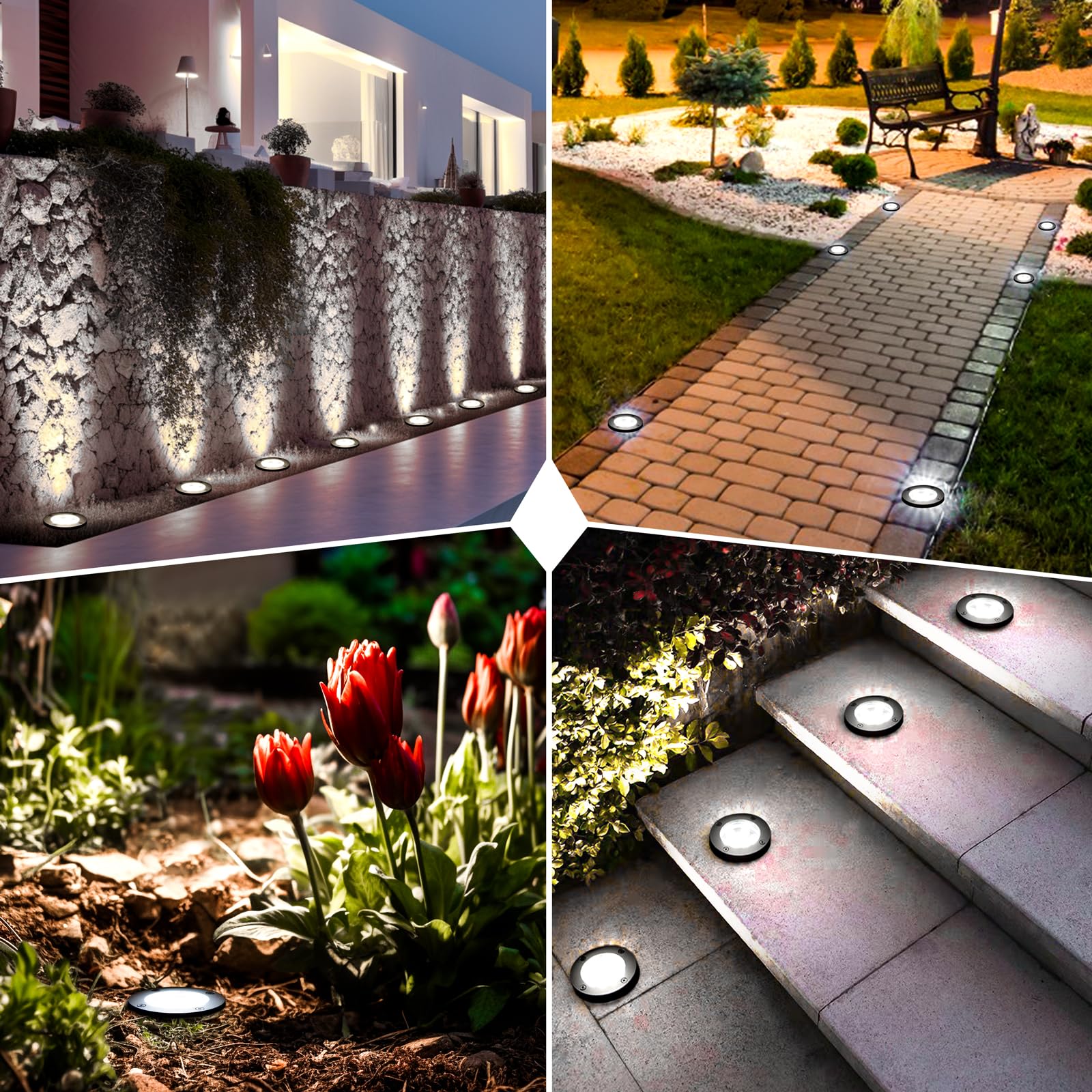 Outdoor 120 Volt Well Lights Well Lights Landscape Led In Ground