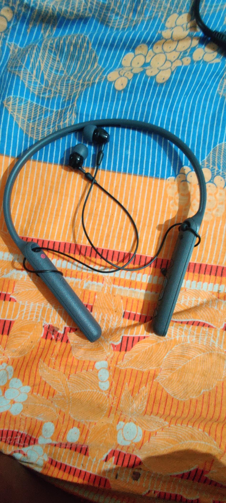 Sony C400 (WIC400/B) Wireless Bluetooth In Ear Headphone with Mic ...