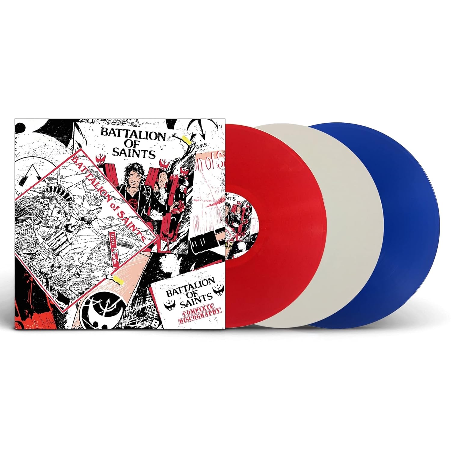 Amazon.com: Complete Discography - Red, White & Blue Triple Vinyl: CDs ...