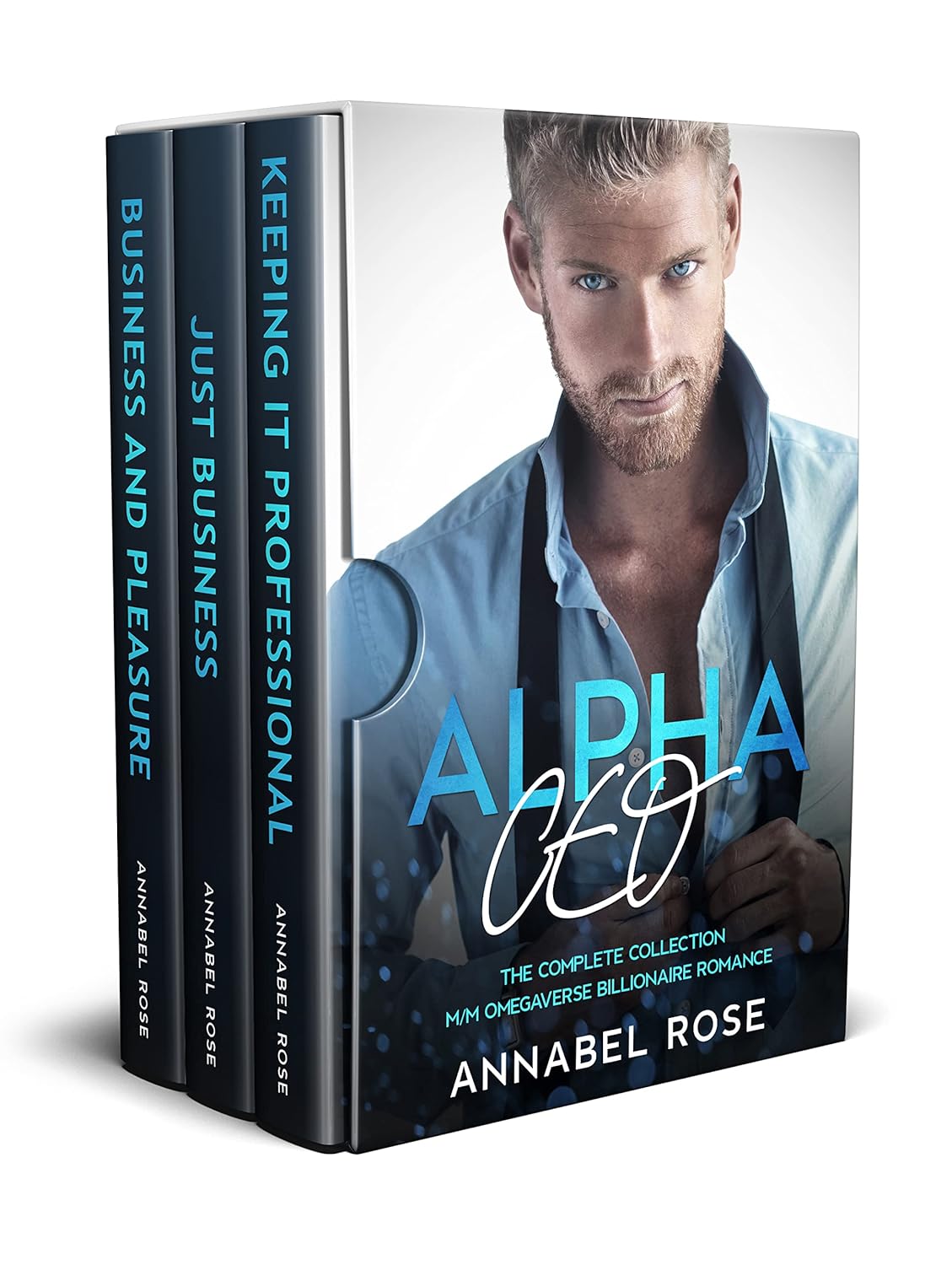 Alpha CEO: The Complete Collection: M/M Omegaverse Billionaire Romance eBook : Rose, Annabel ...