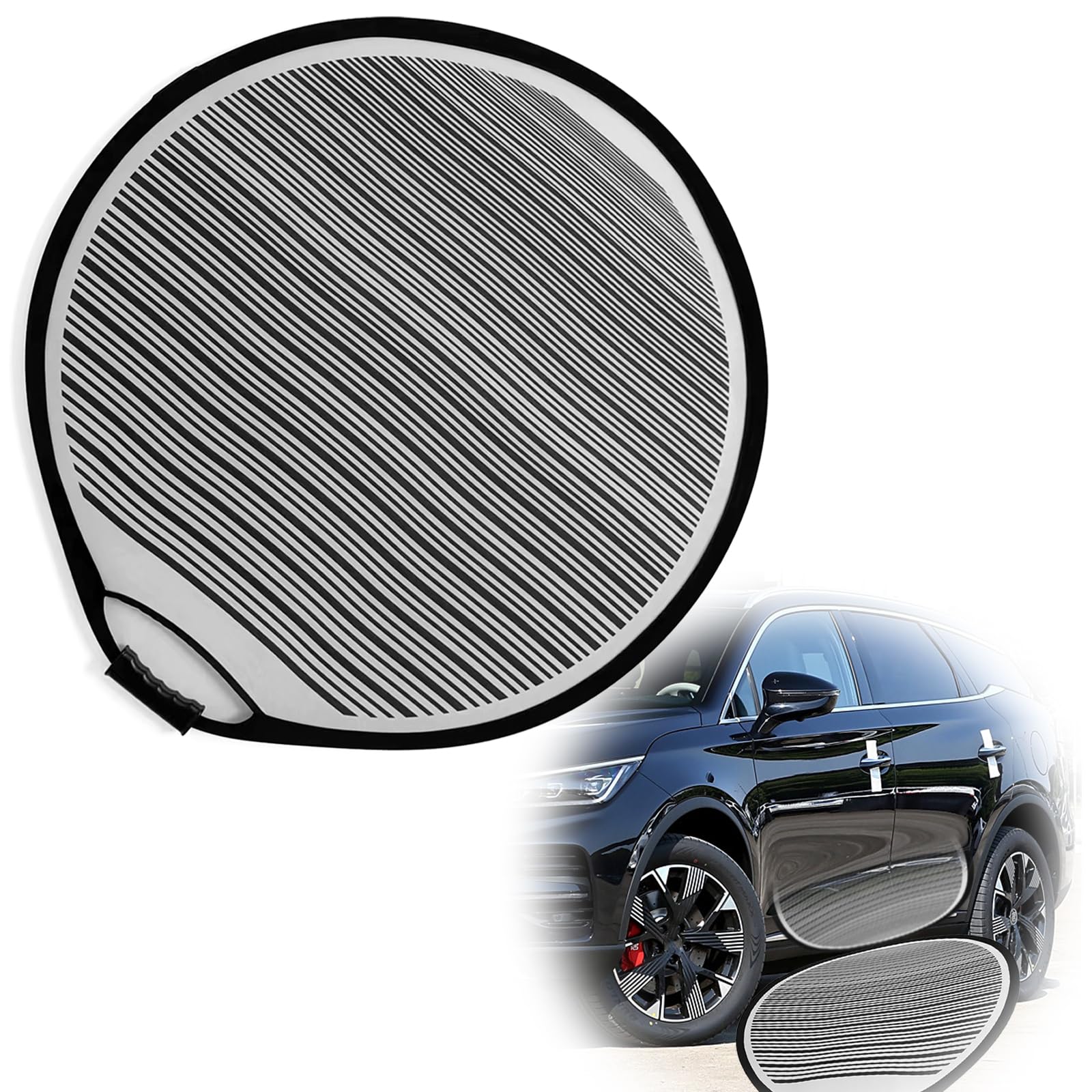 Snapklik.com : Car Dent Detection Board - Circular Striped Flexible ...