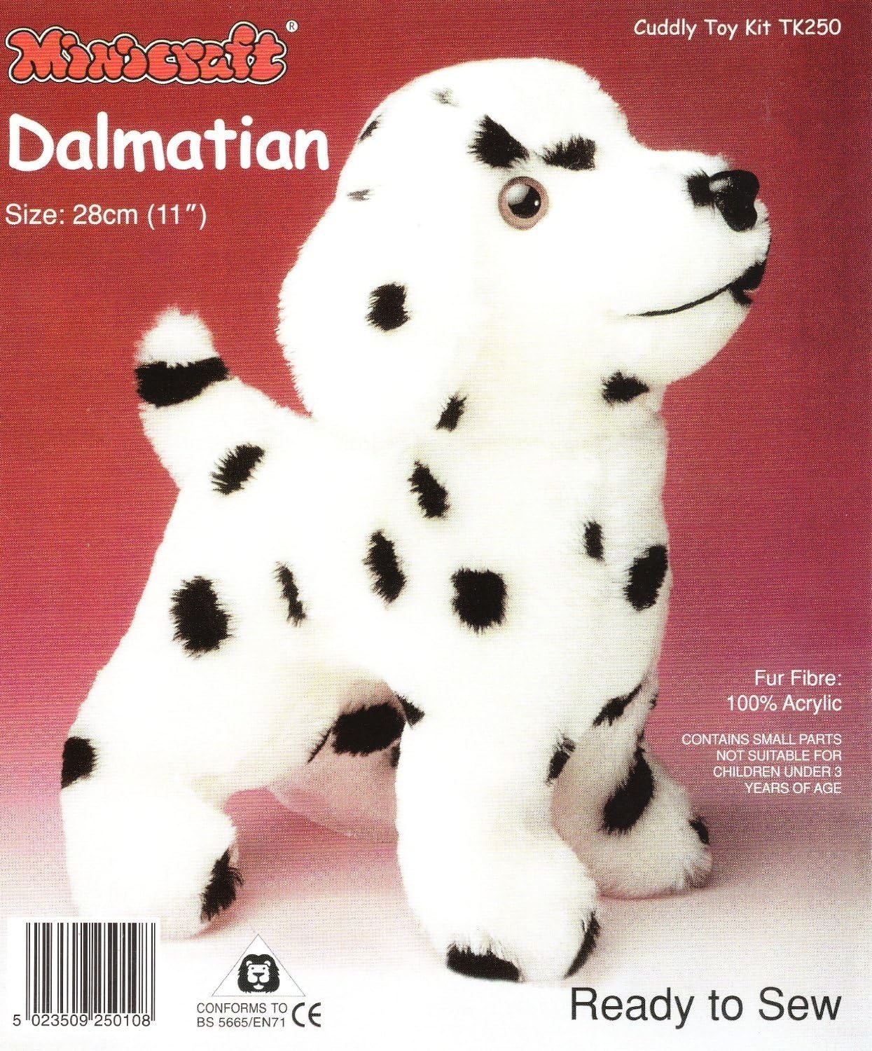 Amazon.com: Dempsey Designs Minicraft Kit Ready-to-sew 11" Dalmation ...