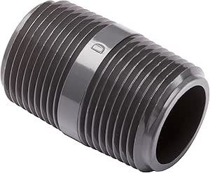 Rain Bird N47216 1 INCH X 2 INCH RISER2_100 PVC Spray Head Riser, x 1 ...