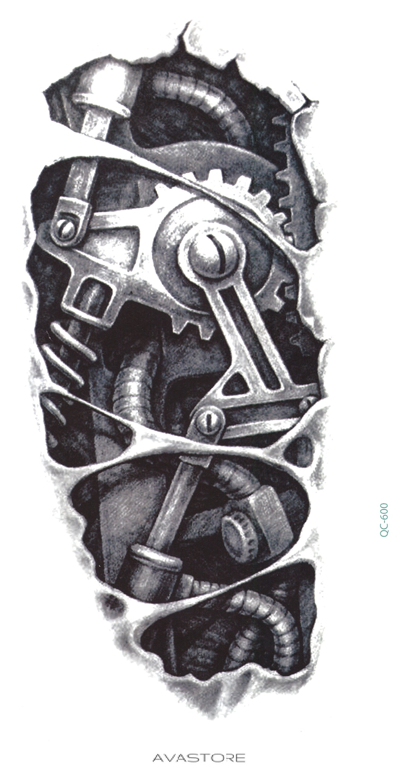 Cyborg Tattoos Designs