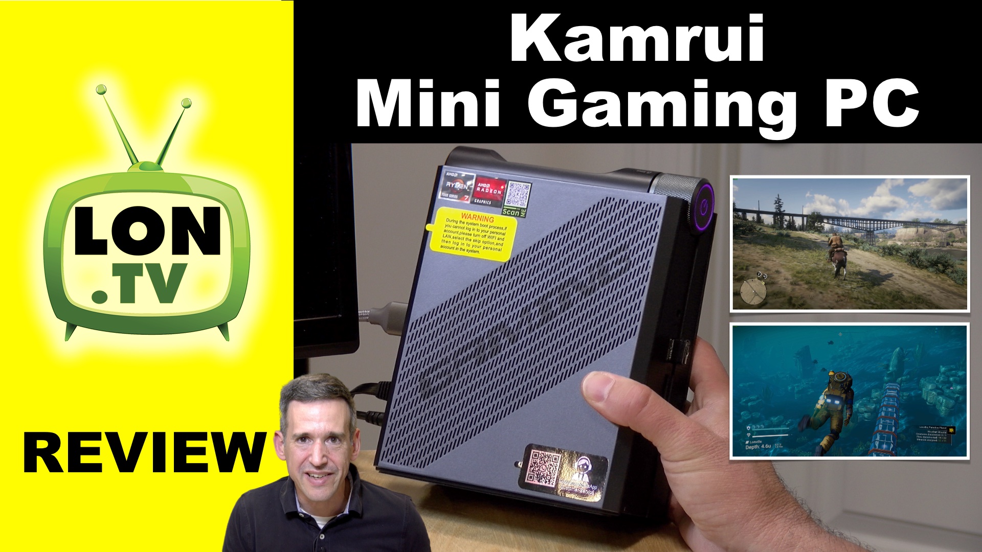 Watch Kamrui Mini Ryzen Gaming PC Full Review! on Amazon Live