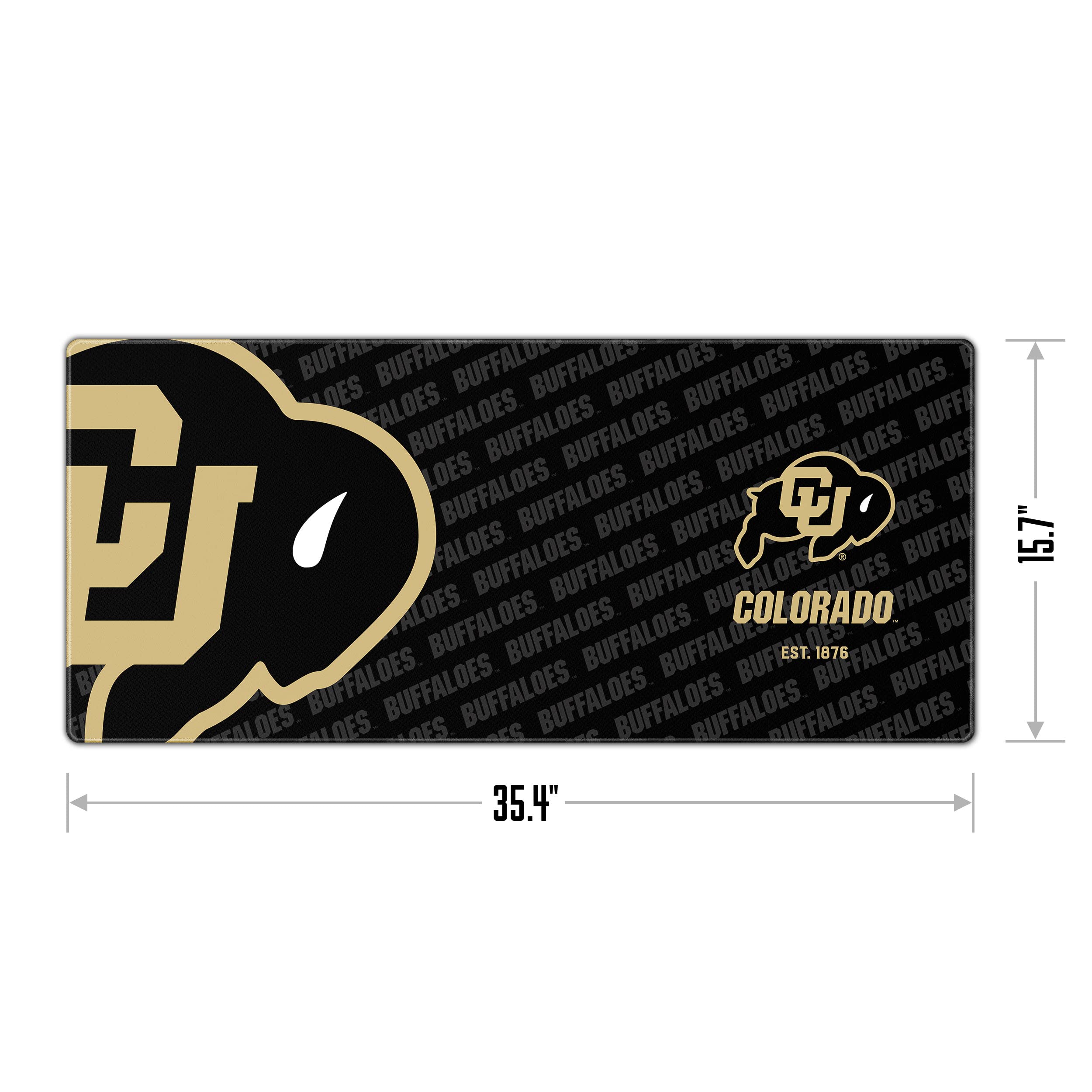 Snapklik.com : NCAA Colorado Buffaloes Logo Series Desk Pad