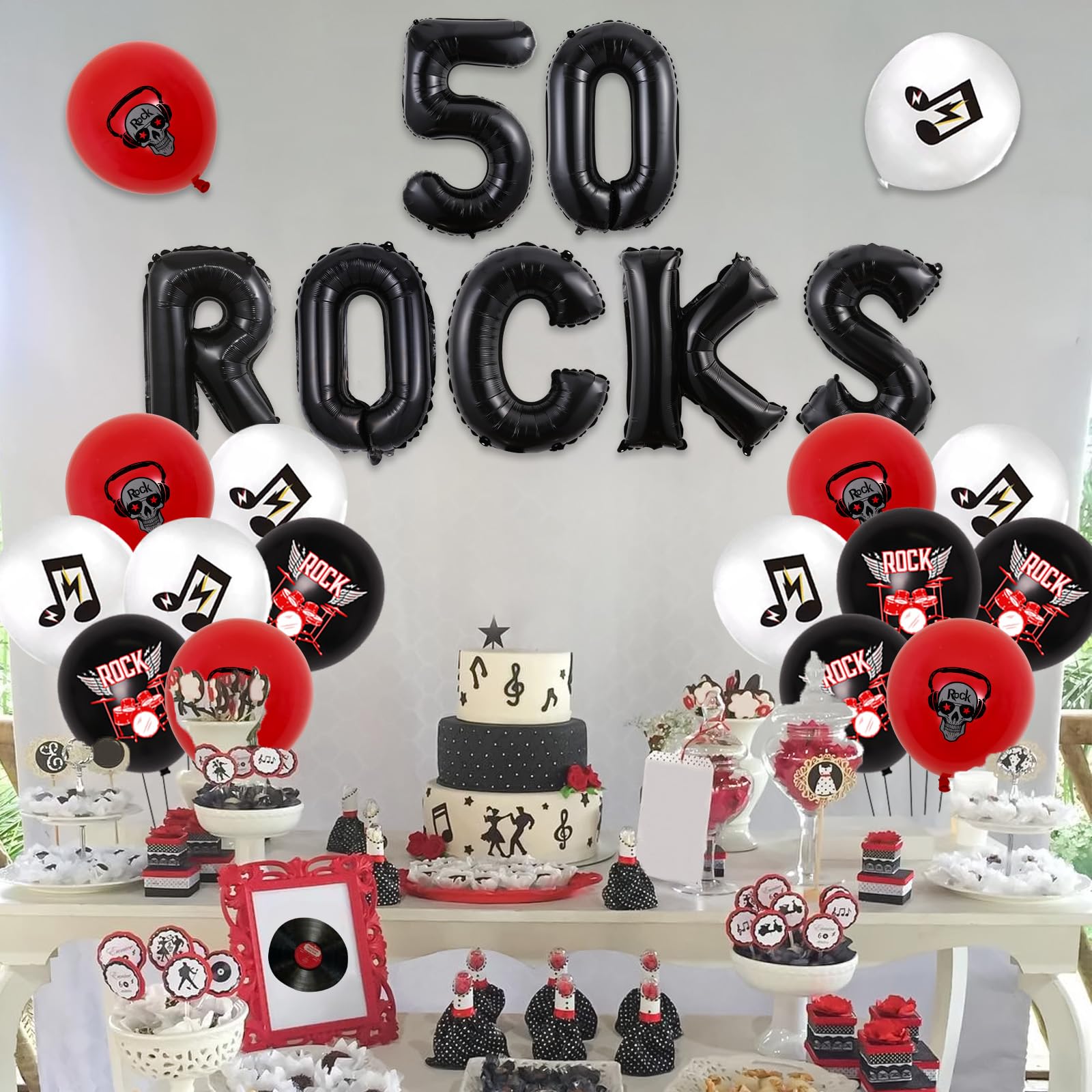 Rock And Roll Theme Party Centerpieces A Lovely Design: Modern Rocker