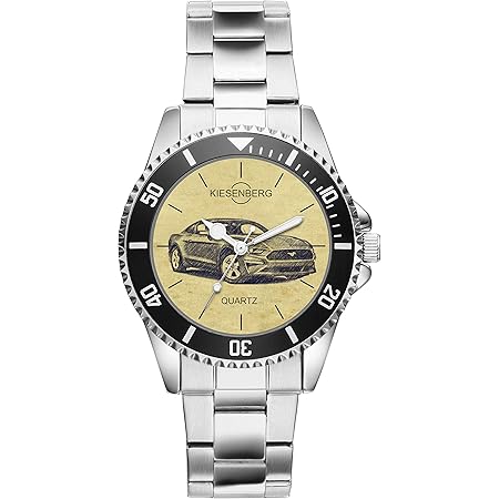 KIESENBERG Uhr - Geschenk Artikel Mustang Fans Fahrer 20153 : Amazon.de ...