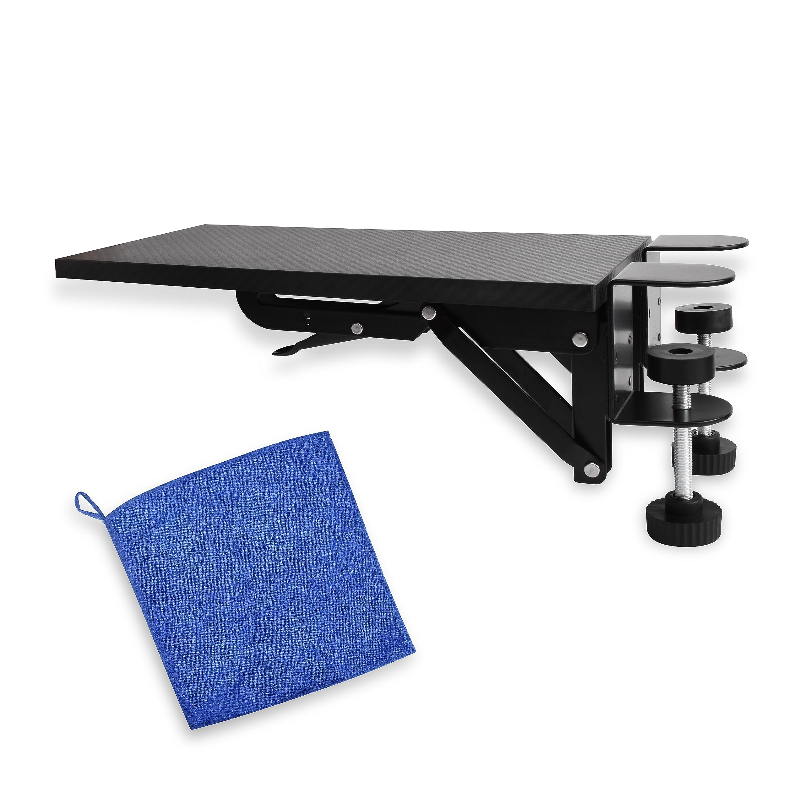 Amazon.com : ZANCLUX Ergonomic Desk Extender Tray, Computer Arm Rest ...