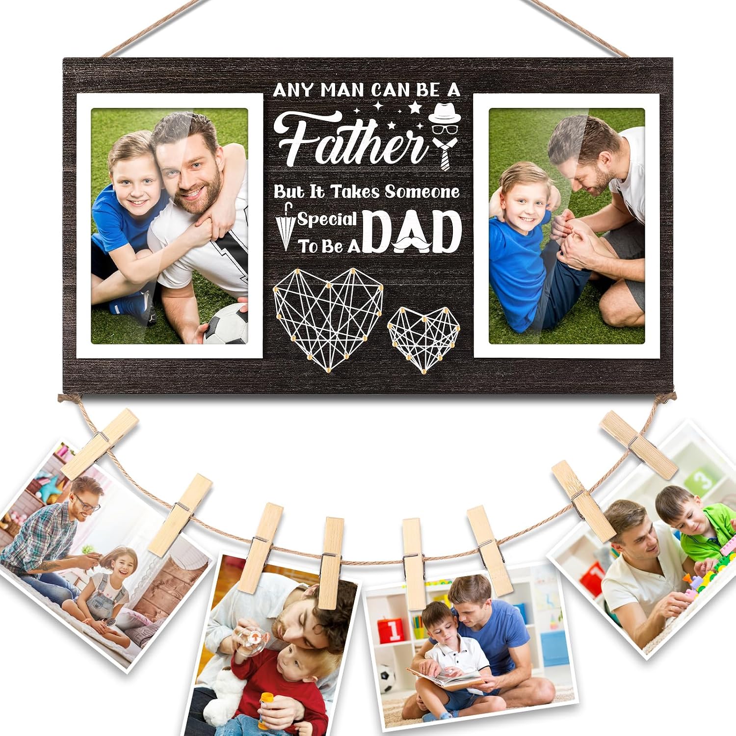 Amazon.com - LEIFEOSH To Dad Gifts Picture Frame Father's Day Gifts ...